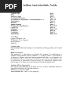 Tadhg Murray LC Construction Studies Portfolio 2024 | PDF | Art | Computers