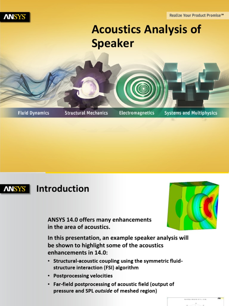 Acoustics Analysis of A Speaker - Seminar Presentation | PDF ...