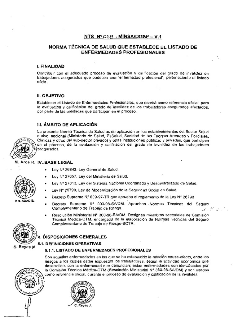 RM 480 2008 Minsa | PDF | Cromo | Manganeso