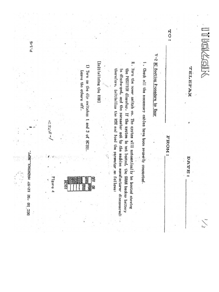 Mazak M32 Initializing RAM | PDF