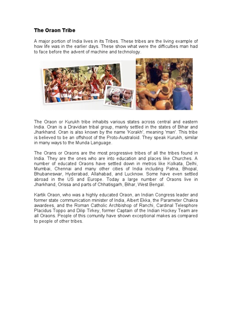 Oran Tribe | PDF | South Asia | Sikhism