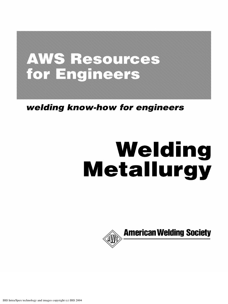 AWS Welding Metallurgy | PDF