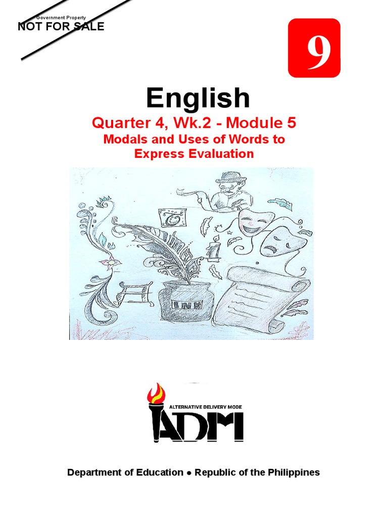 English: Quarter 4, Wk.2 - Module 5 | PDF | Adverb | Adjective