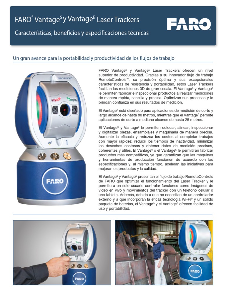 Faro Vantage | PDF | Wifi | Láser