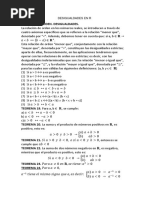 Informe de Inecuaciones | PDF | Desigualdad (Matemáticas) | Variable (Matemáticas)