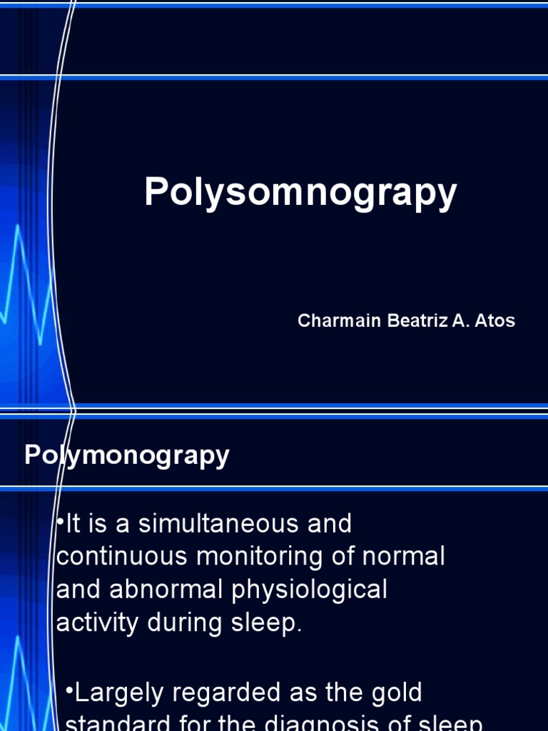 Understanding Polysomnography and Sleep Apnea | PDF | Sleep Apnea ...