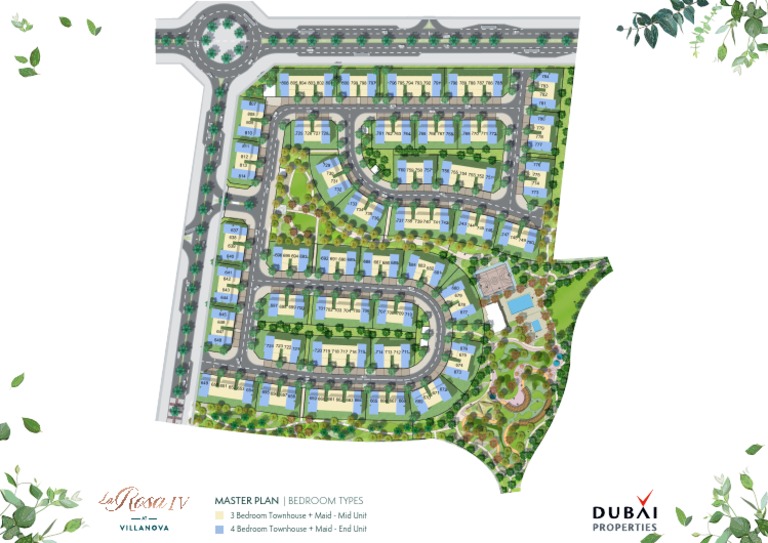 La Rosa Master Plan | PDF