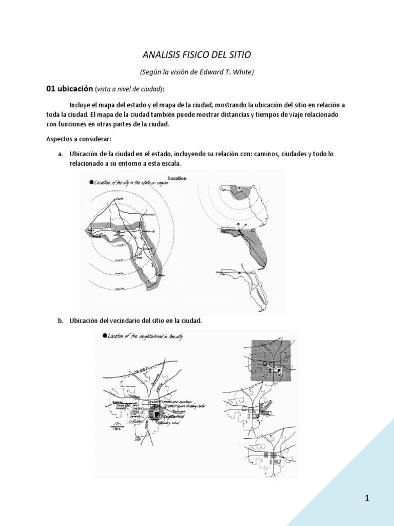 01 Ubicacion y 02 Contexto Del Vecindario | PDF | Mapa | Peatonal