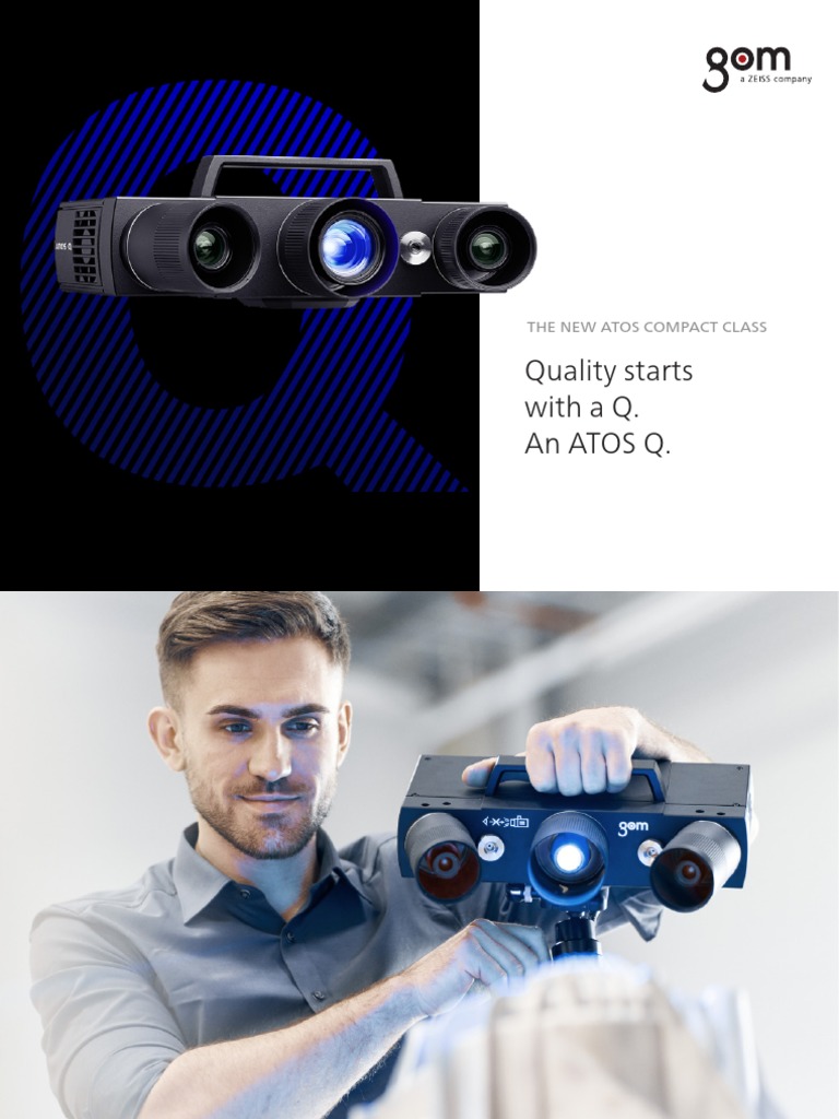 Gom Atos-Q Product-Flyer en | PDF | Automation | Pixel