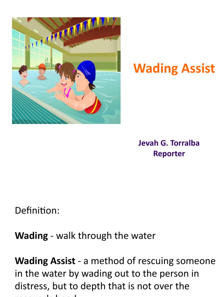 Wading Assist: Jevah G. Torralba Reporter | PDF | Nature