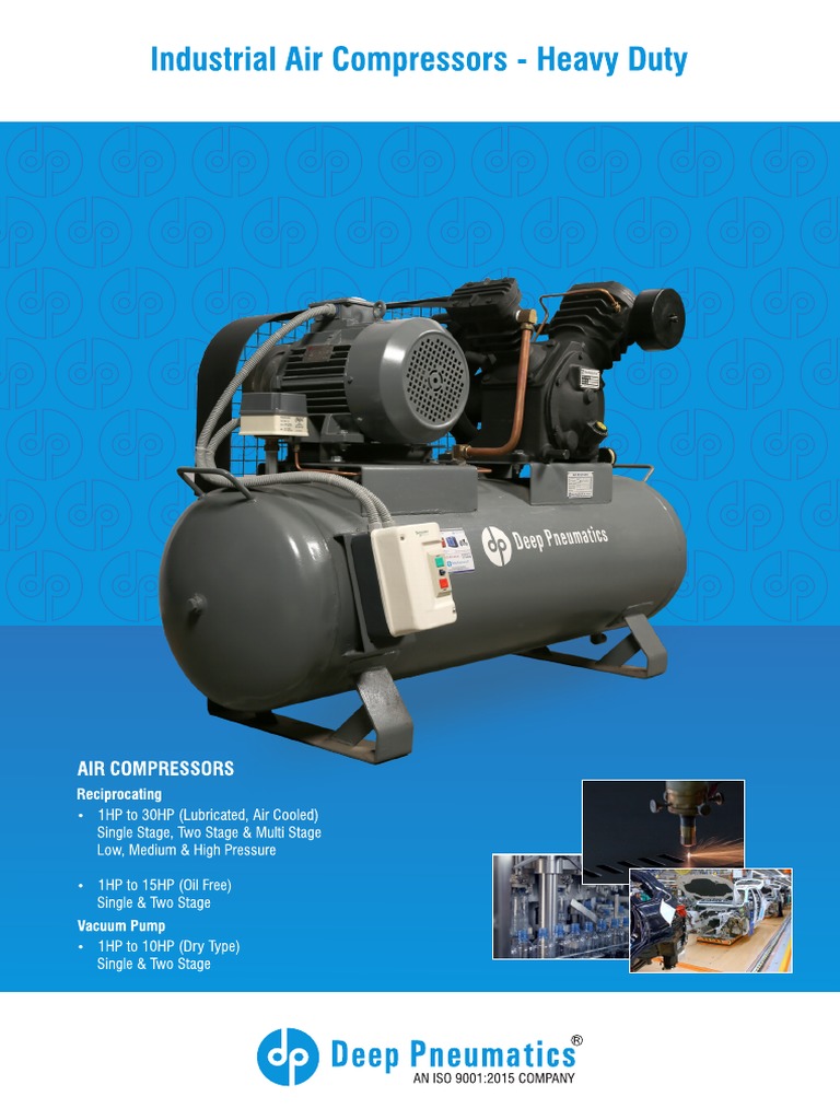 Reciprocating Air Compressor Catalog 2020 | PDF