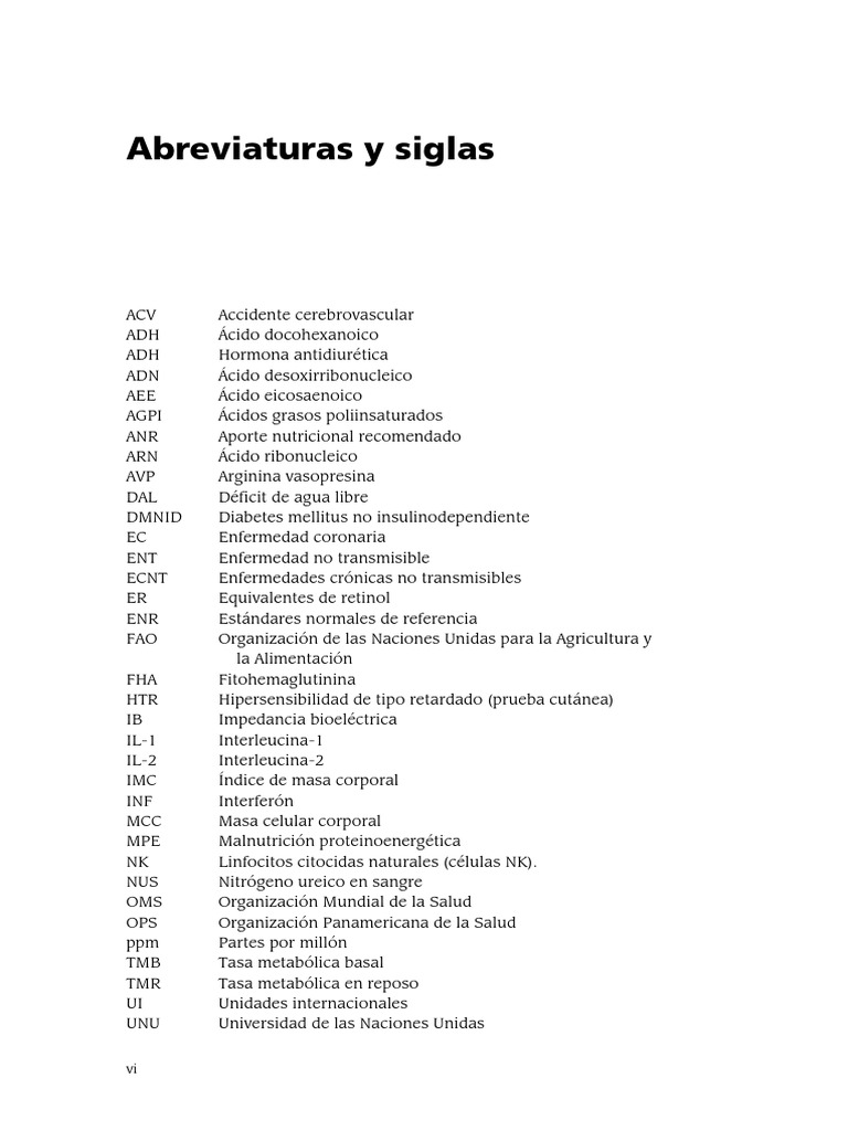 Abreviaturas Médicas | PDF