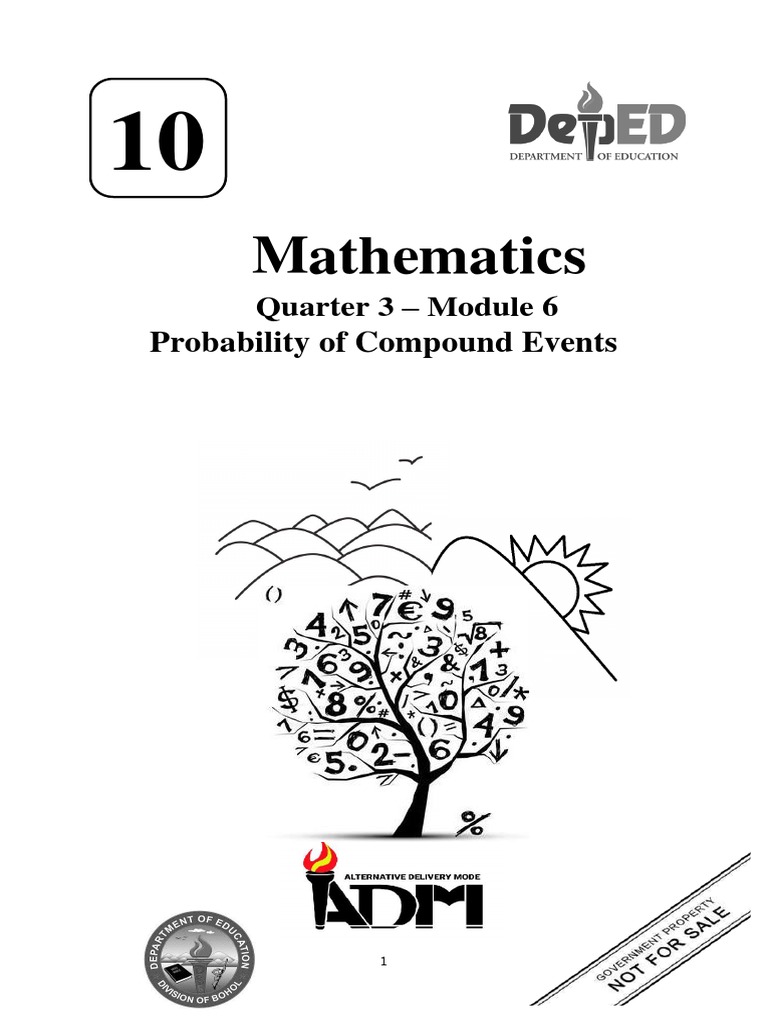 Mathematics: Probability of Compound Events | PDF | Probability ...