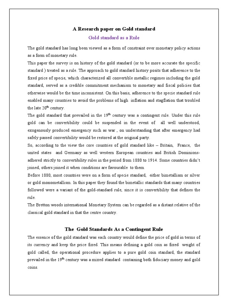 Assignment IFM | Download Free PDF | Gold Standard | Monetary Economics