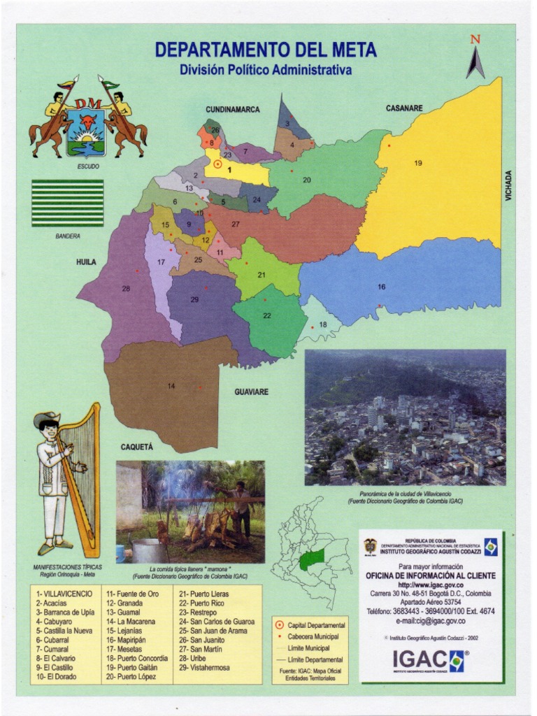 Departamento Del Meta | PDF