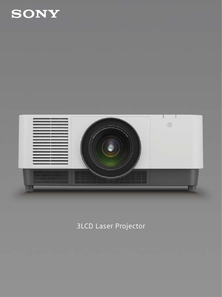 4 Business Projectors Brochure | Download Free PDF | Zoom Lens | Sony