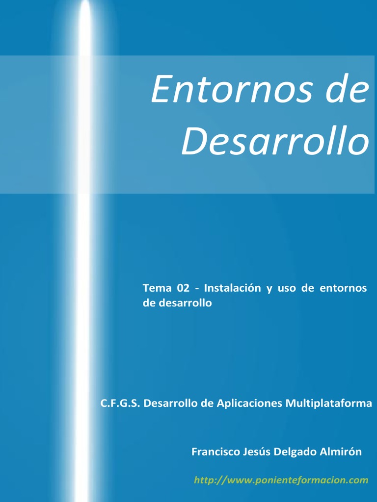 Instalación y Uso de Entornos de Desarrollo | PDF | Entorno de ...