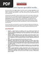 Magazine Layout by Randy Torrecampo | PDF | Typography | Typefaces