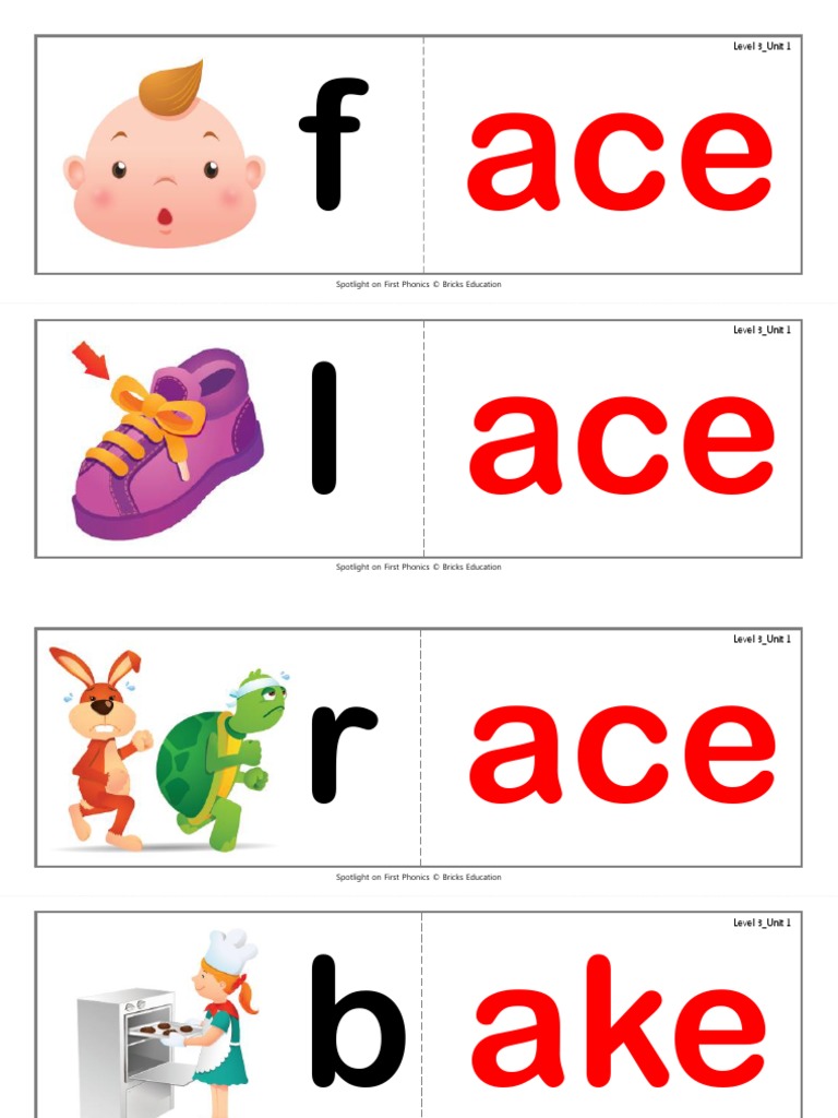 Spotlight On First Phonics 3 Phonics Card | PDF