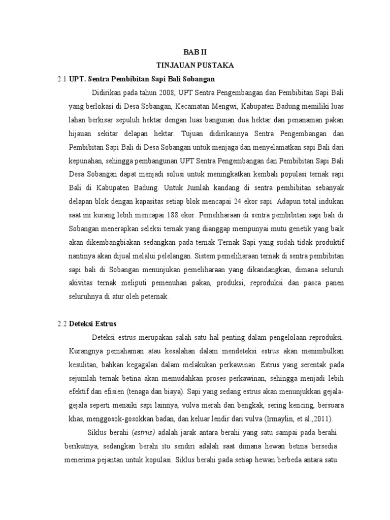 BAB II (Laporan SObangan) | PDF