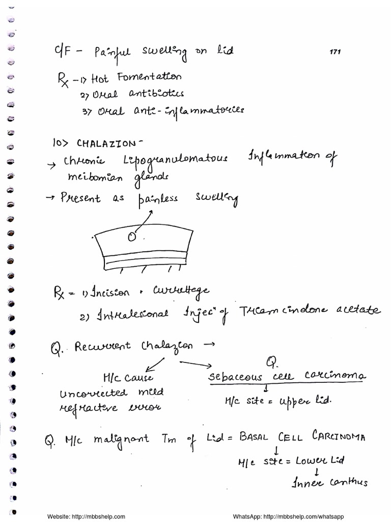 Ophthalmology Dams Notes 2018 - Part18 | PDF