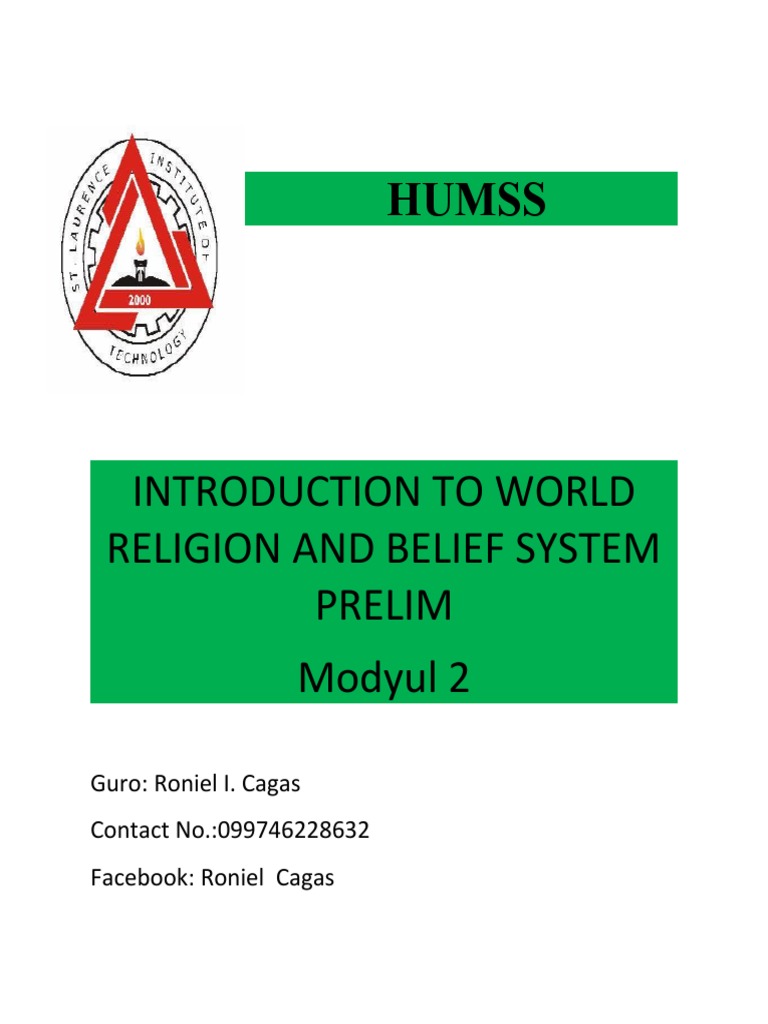 World Religion Module 2 | PDF | Monotheism | Sacred