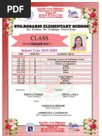 Grade 3 Class Program 2022-2023 | PDF | Schools | Learning