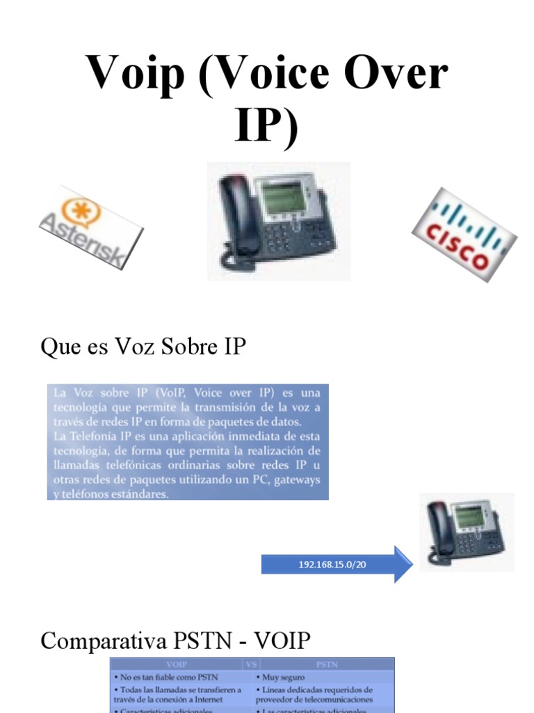 VOIP Protocolos de Señalizacion | PDF | Voz sobre IP | protocolo de ...