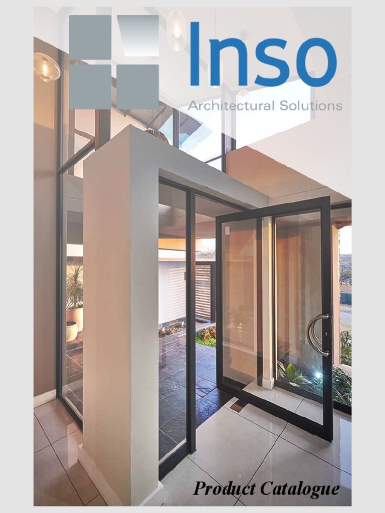 Inso Architectural Solutions Brochure | PDF | Window | Door