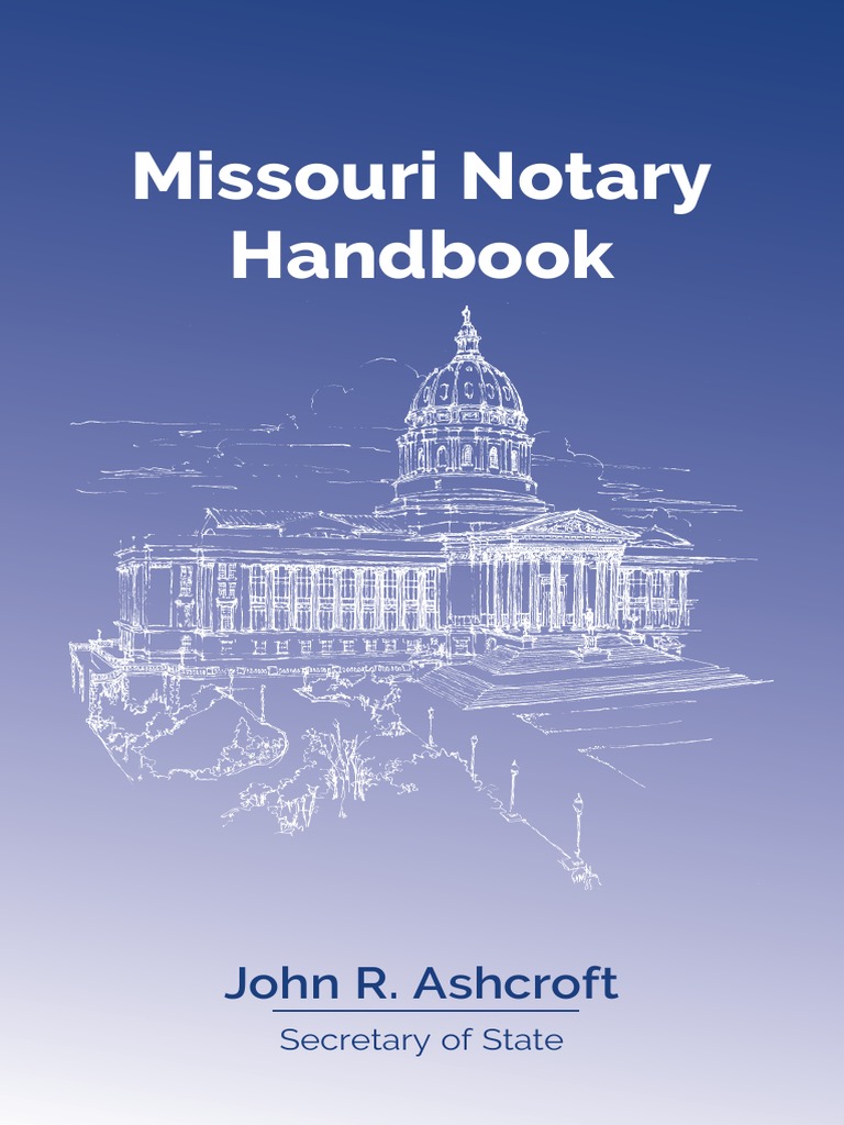 Notary Handbook | PDF | Notary Public | Signature