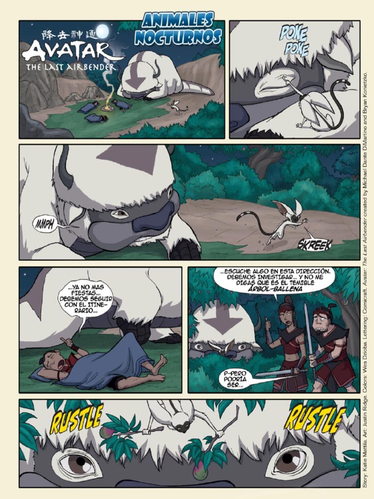 Avatar La Leyenda de Aang The Lost Adventures | PDF