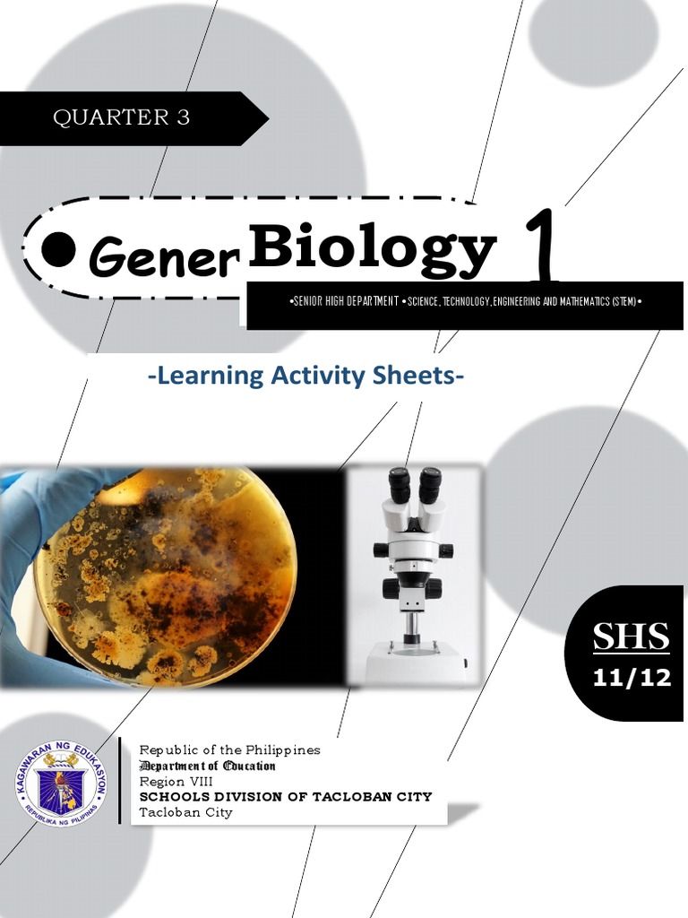 Q3 Week 2 Stem G11 General Biology Las W2 | PDF | Tissue (Biology ...