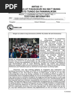 Feature Writing Filipino Example | PDF