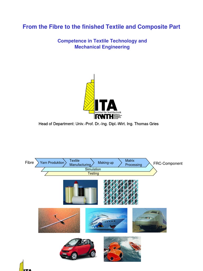 FRC Testing and Manufacturing Innovations | PDF | Textiles | Fibre ...