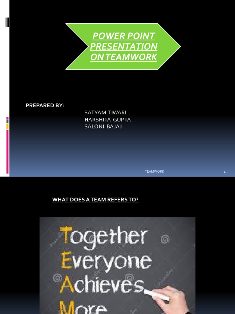 Teamwork Case Study | PDF | Behavior Modification | Human Communication