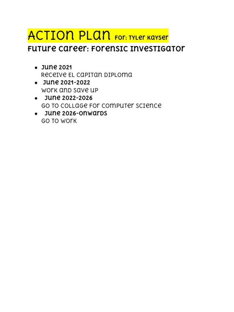 Action Plan | PDF | Law