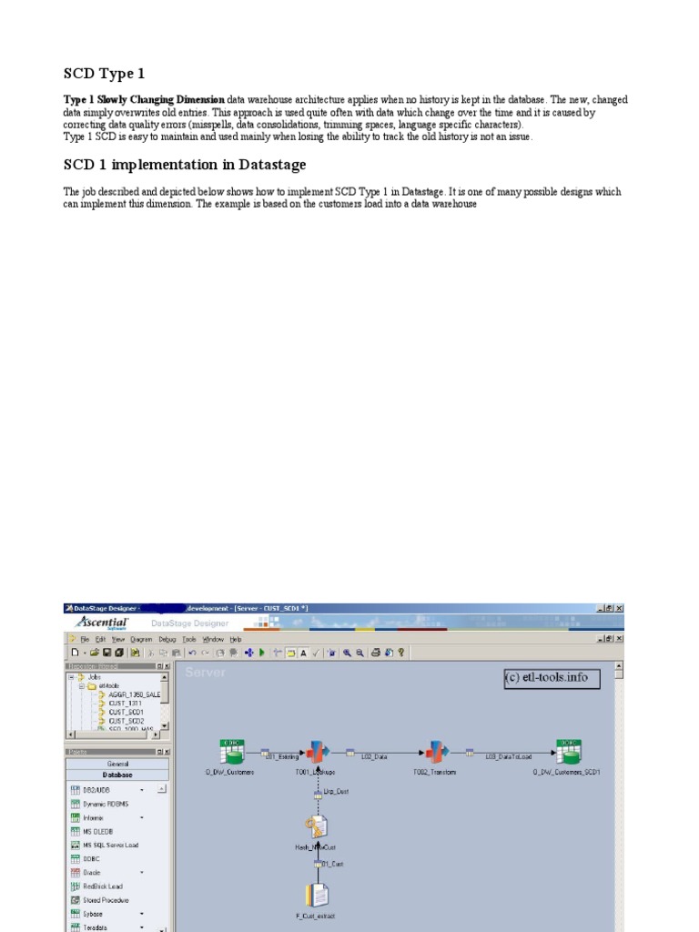 SCD Docs | PDF | Data Warehouse | Databases