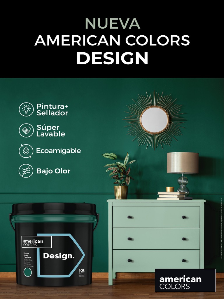 Catalogo Delivery American Colors | PDF | Color | Tecnicas artisticas