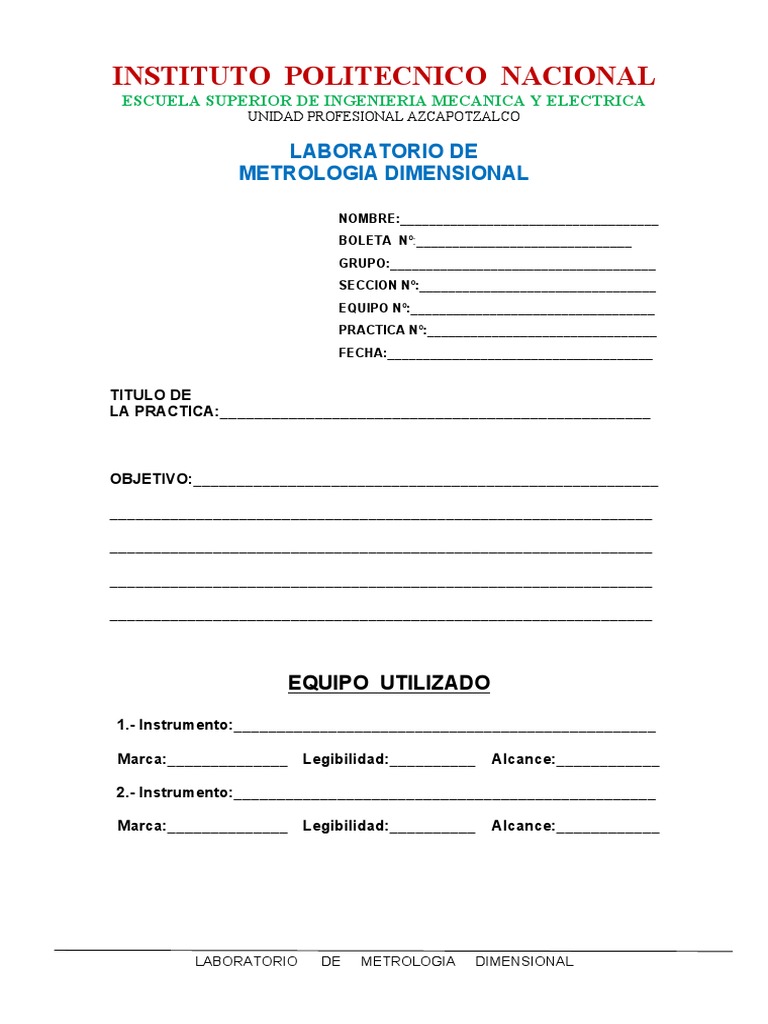 Formato para Practicas | PDF