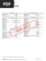 Siemens Motor Data Sheet | PDF | Electric Motor | Metrology