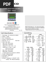Danfoss Warning Codes | PDF | Electric Motor | Mains Electricity