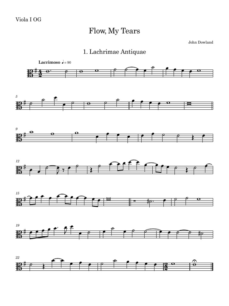 04 Viola I Og Flow My Tears Pdf