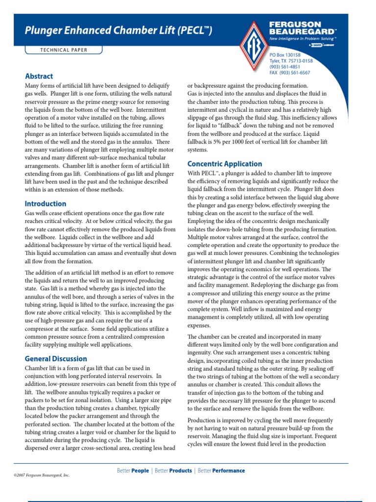 PECL-explained | Casing (Borehole) | Oil Well