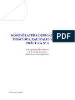 Guía de Nomenclatura de Superóxidos | PDF | Superóxido | Átomos
