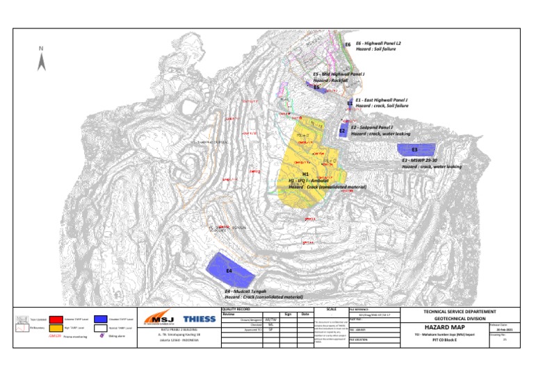 Geotechnical Hazard Mapping for MSJ | PDF | Nature