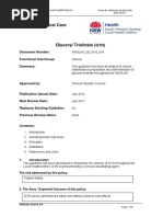 IV GTN Infusion Protocol Guidelines | PDF | Blood Pressure | Dose ...