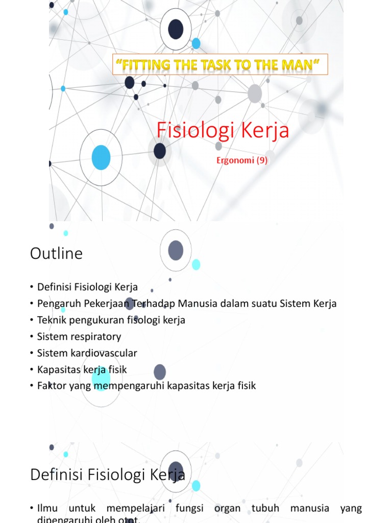 Fisiologi Kerja 9 | PDF