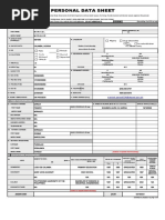 Pds Sample Fill Up | PDF | Government