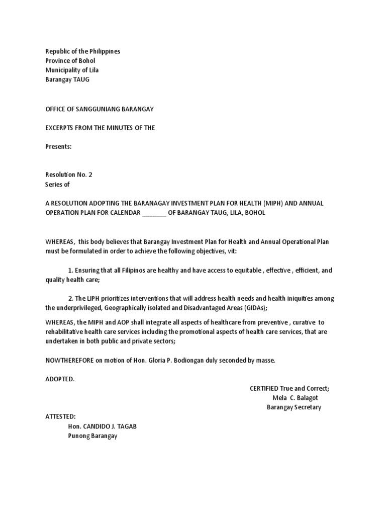 Adopting Reso BNC | PDF | Health Care | Policy