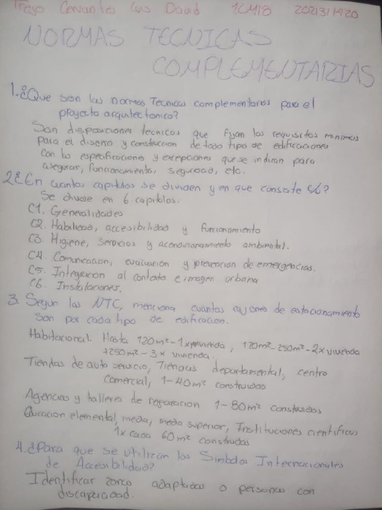 Normas Tecnicas Complementarias | PDF